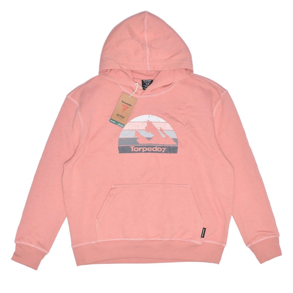 Hanorac de molton fete, torpedo7, logo, buzunar, glugă, 170 (14-15 ani ...