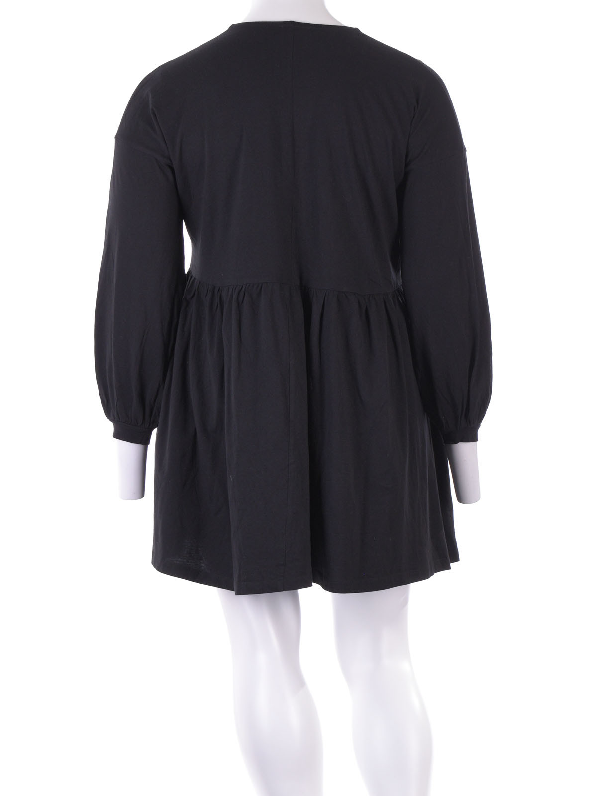 Rochie neagră cu broderie florală, 44 Asos