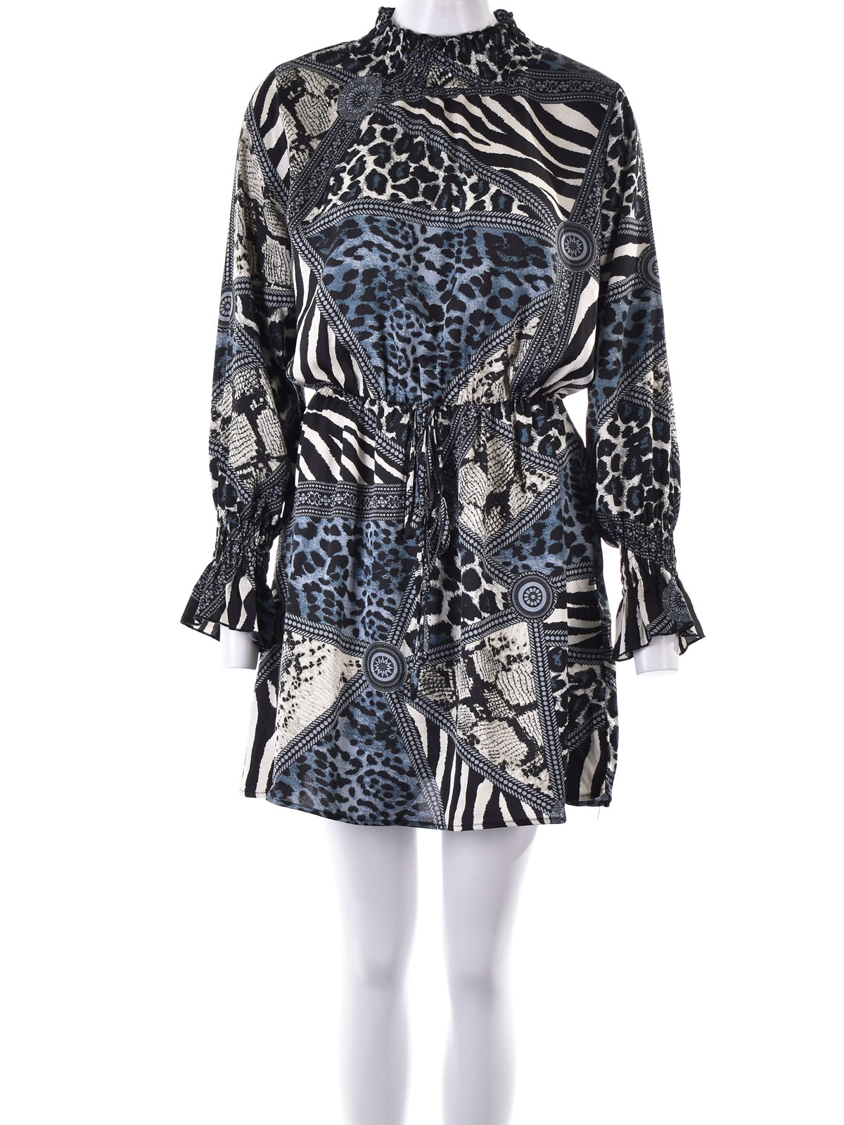 Rochie animal print, zebra, leopard, L, Haine pentru Femei AX Paris