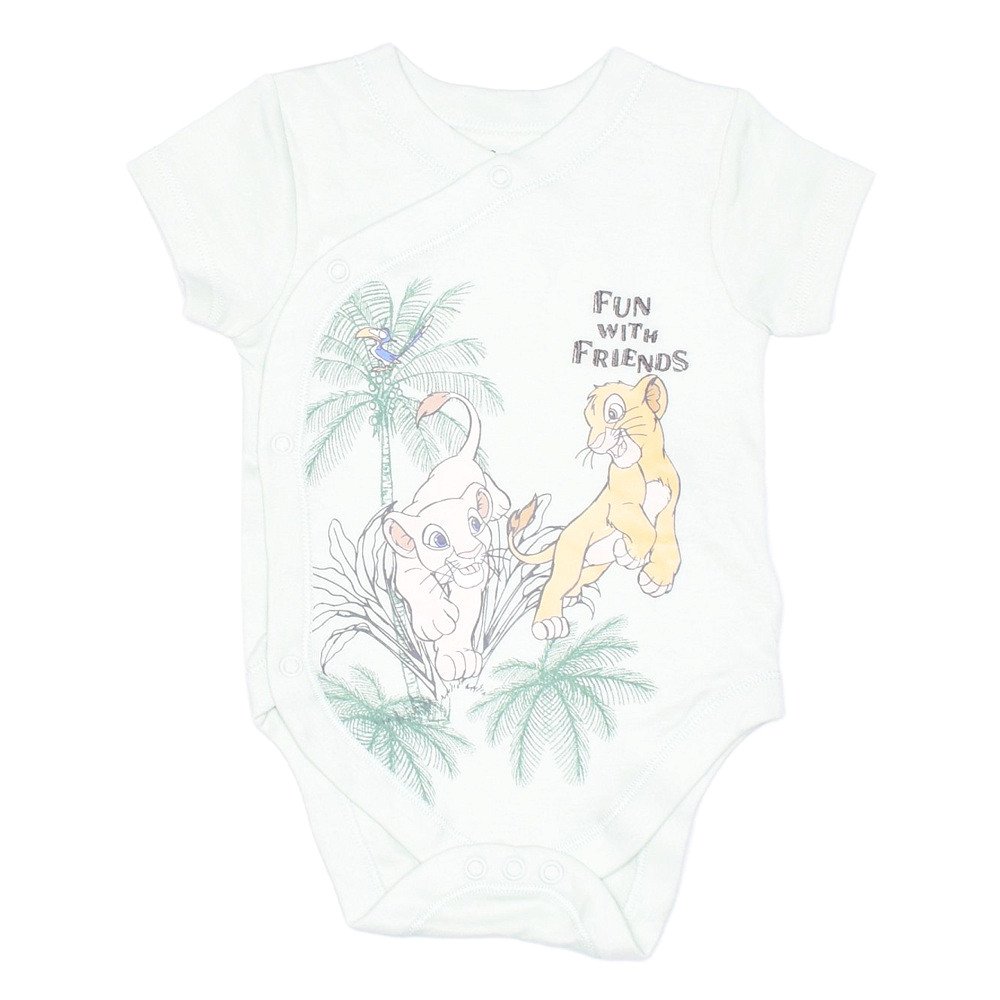 Body cu leu și desene animate, 68 (3-6 luni) Disney Baby