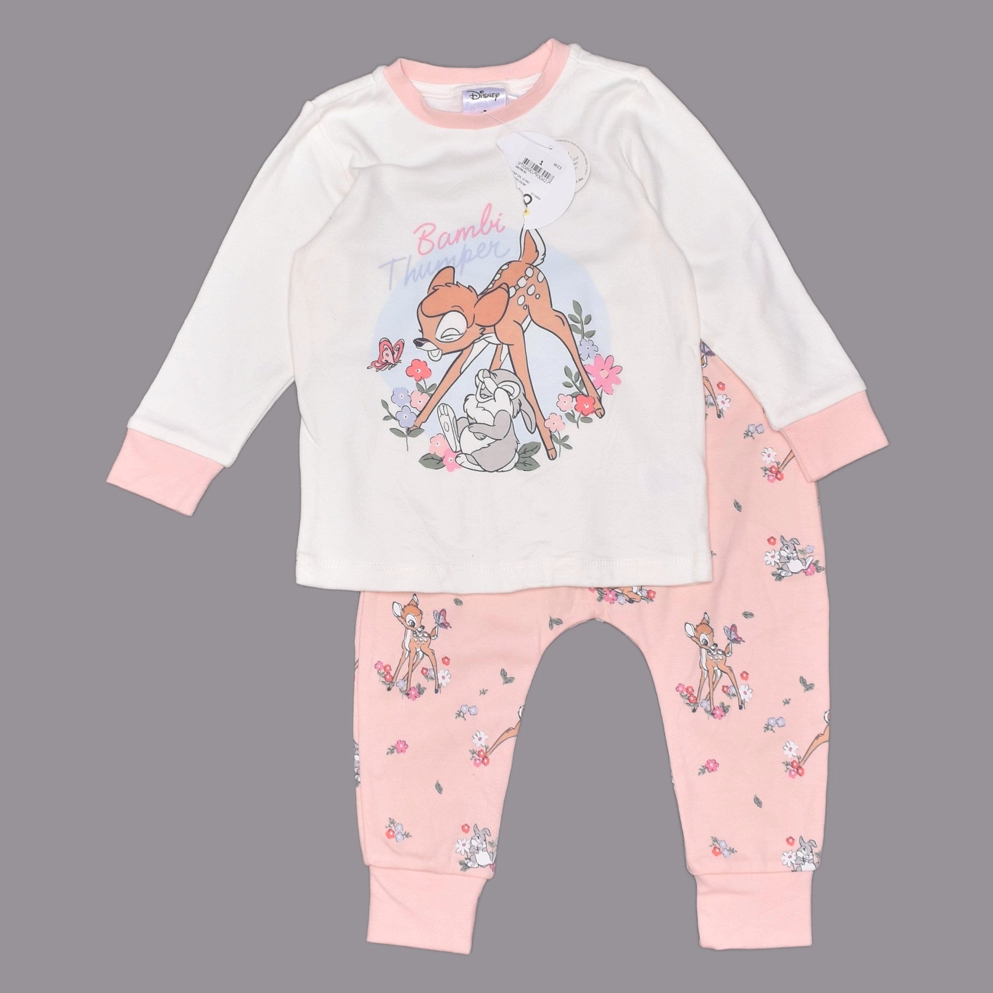 Pijama fete, 80 (9-12 luni) Disney Bambi