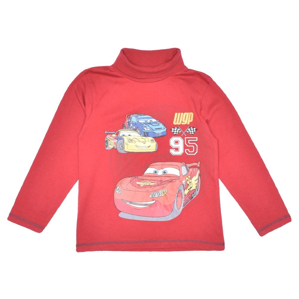 Bluză pentru copii cu guler înalt, 122 (6-7 ani) Disney Cars