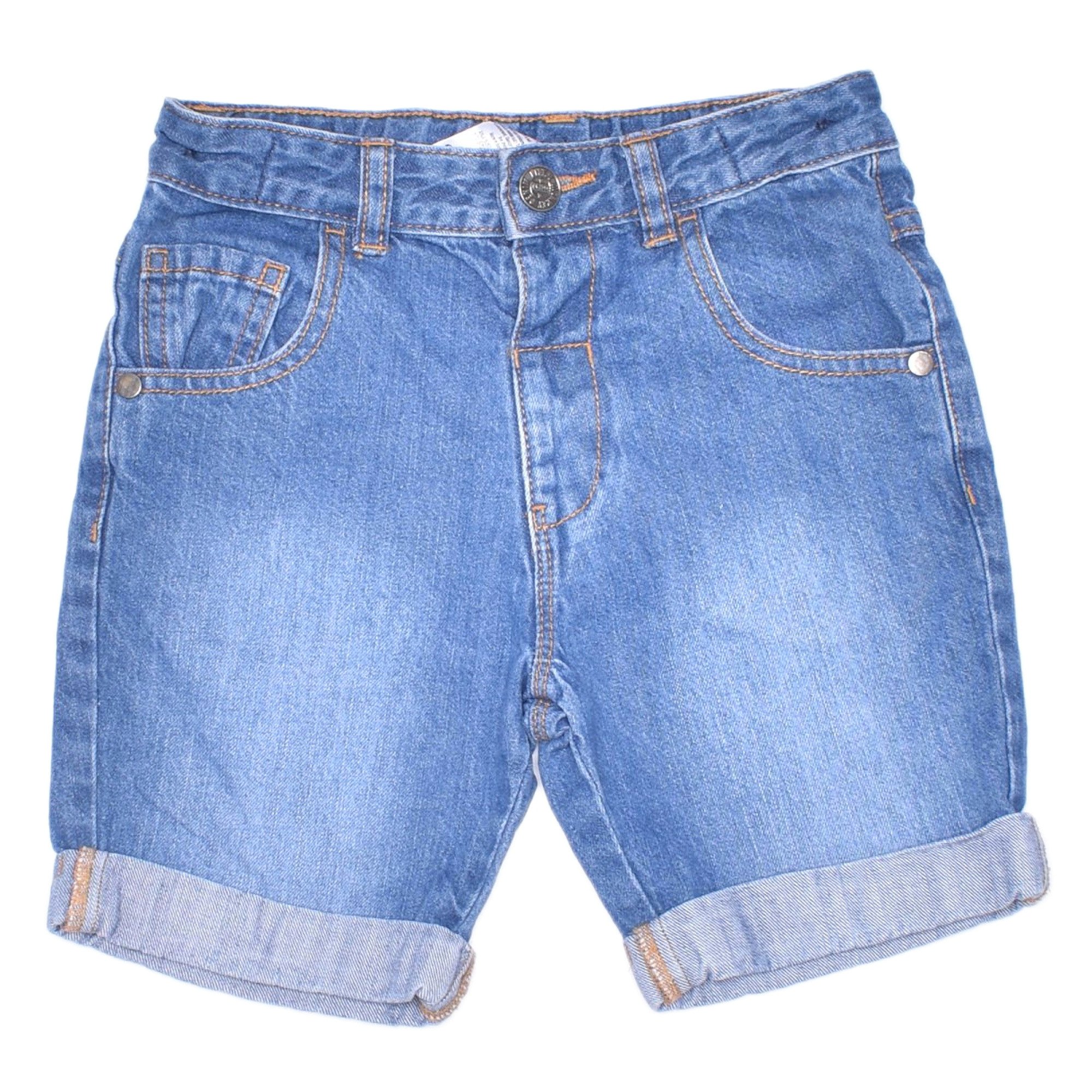 Pantaloni scurţi din material jeans băieți, 104 (3-4 ani) George