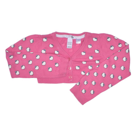 Bolero tricotat copii, 110 (4-5 ani) Hello Kitty
