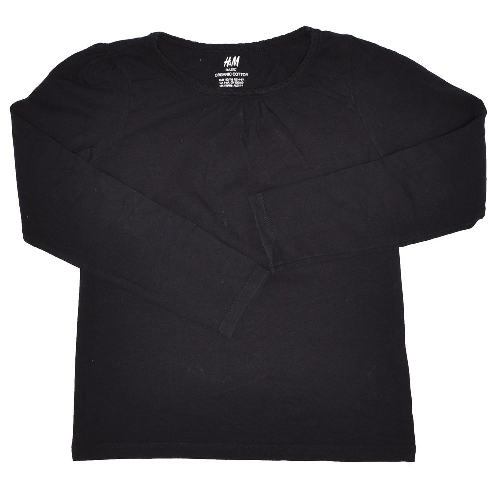 Bluză pentru copii cu mâneci lungi, 110 (4-5 ani) H&M