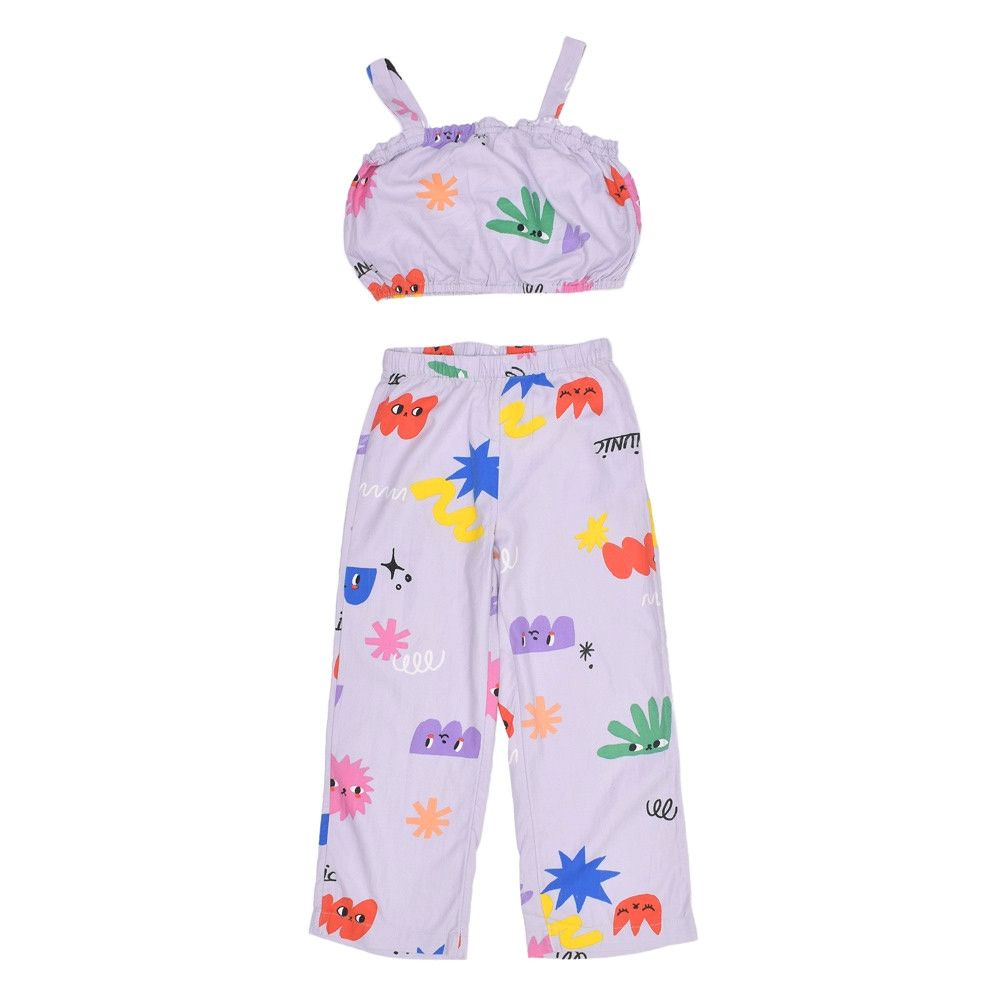 Compleu fete, desene colorat, 122 (6-7 ani) H&M