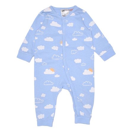 Salopetă băieți, nori, soare, 68 (3-6 luni) H&M