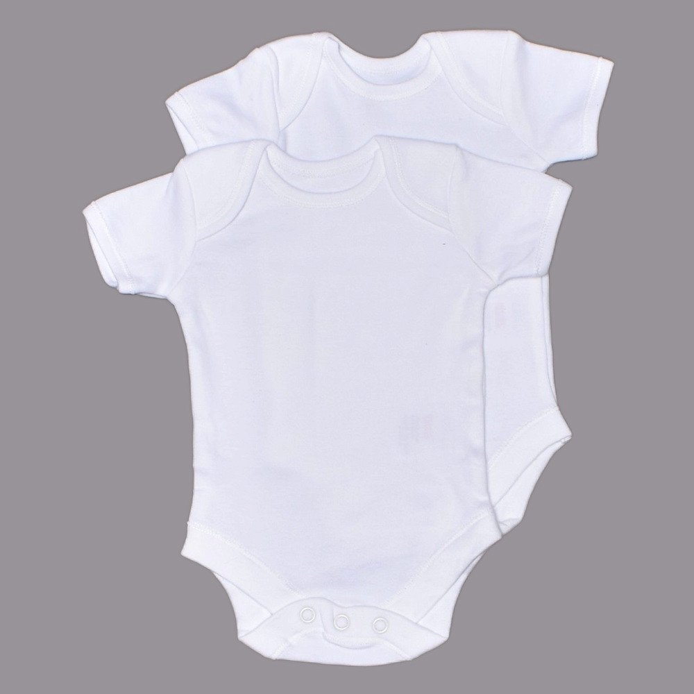 Set body-uri copii alb, 56 (nou născut) John Lewis