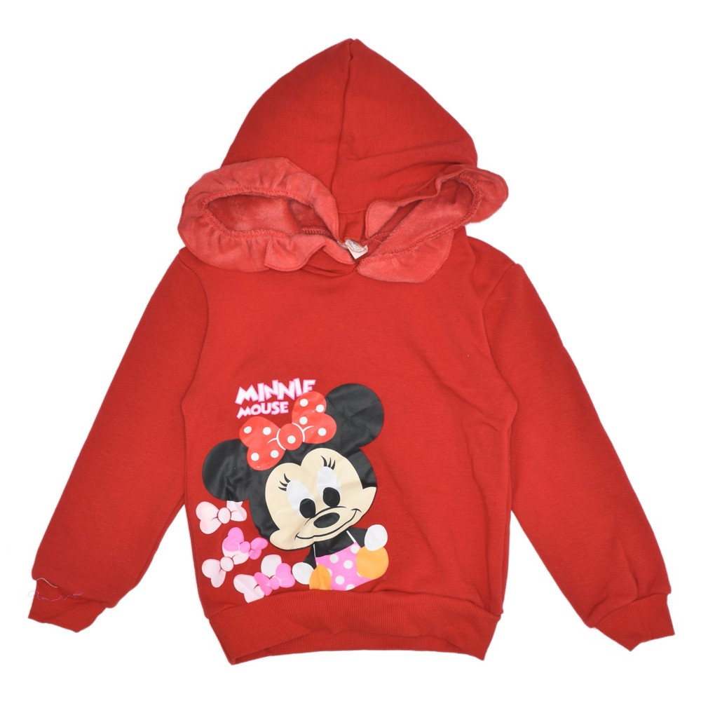 Hanorac cu glugă fete, 110 (4-5 ani) Minnie Mouse