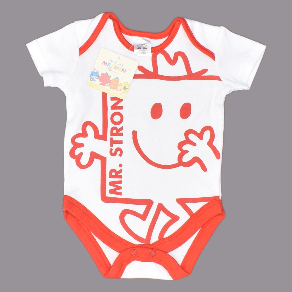 Body cu Mr. Strong, 68 (3-6 luni) Mr. Men & Little Miss