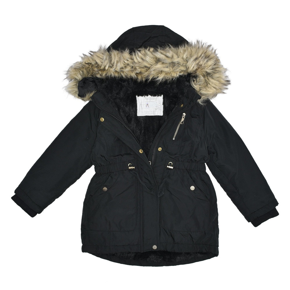 Geacă fete de iarnă, 110 (4-5 ani) Nutmeg