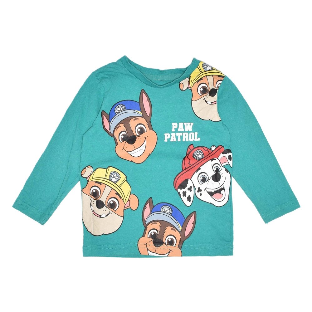 Bluză turcoaz cu desene animate, 92 (18-24 luni) Paw Patrol