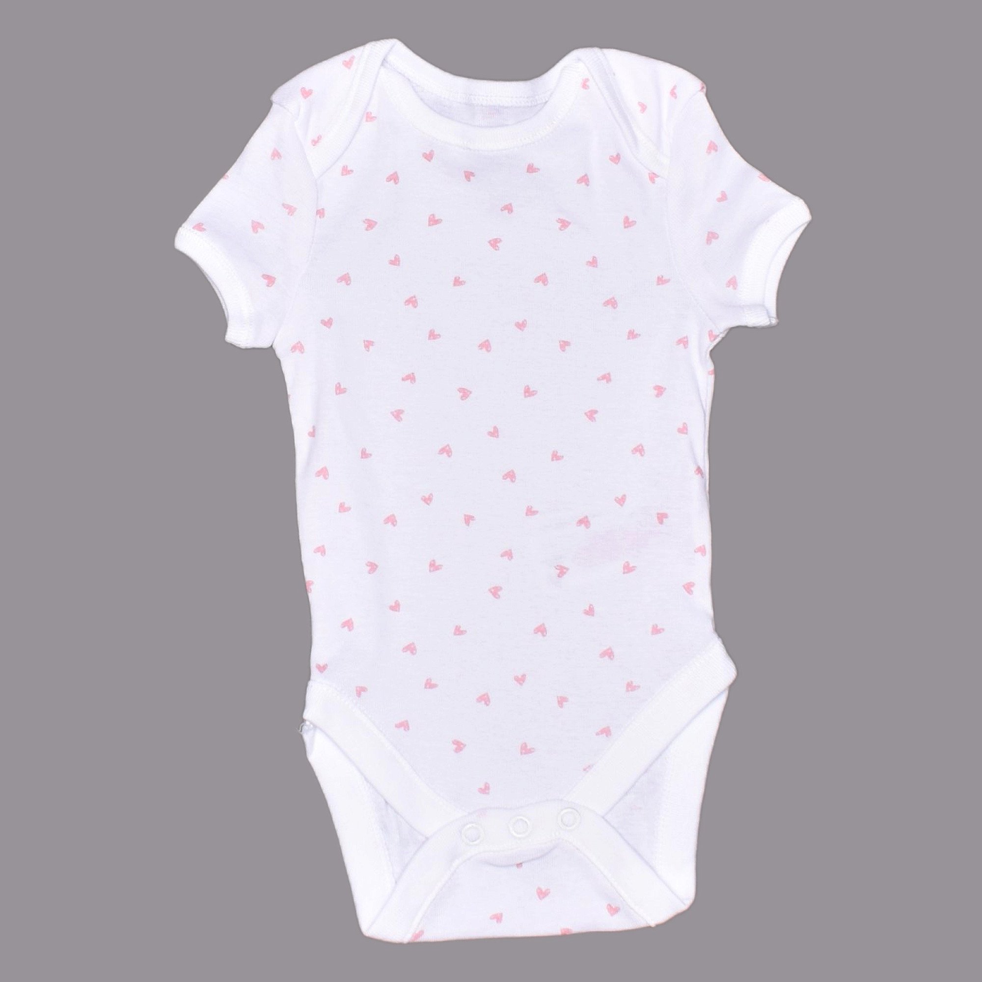 Body cu mâneci scurte fete, 68 (3-6 luni) Primark essentials