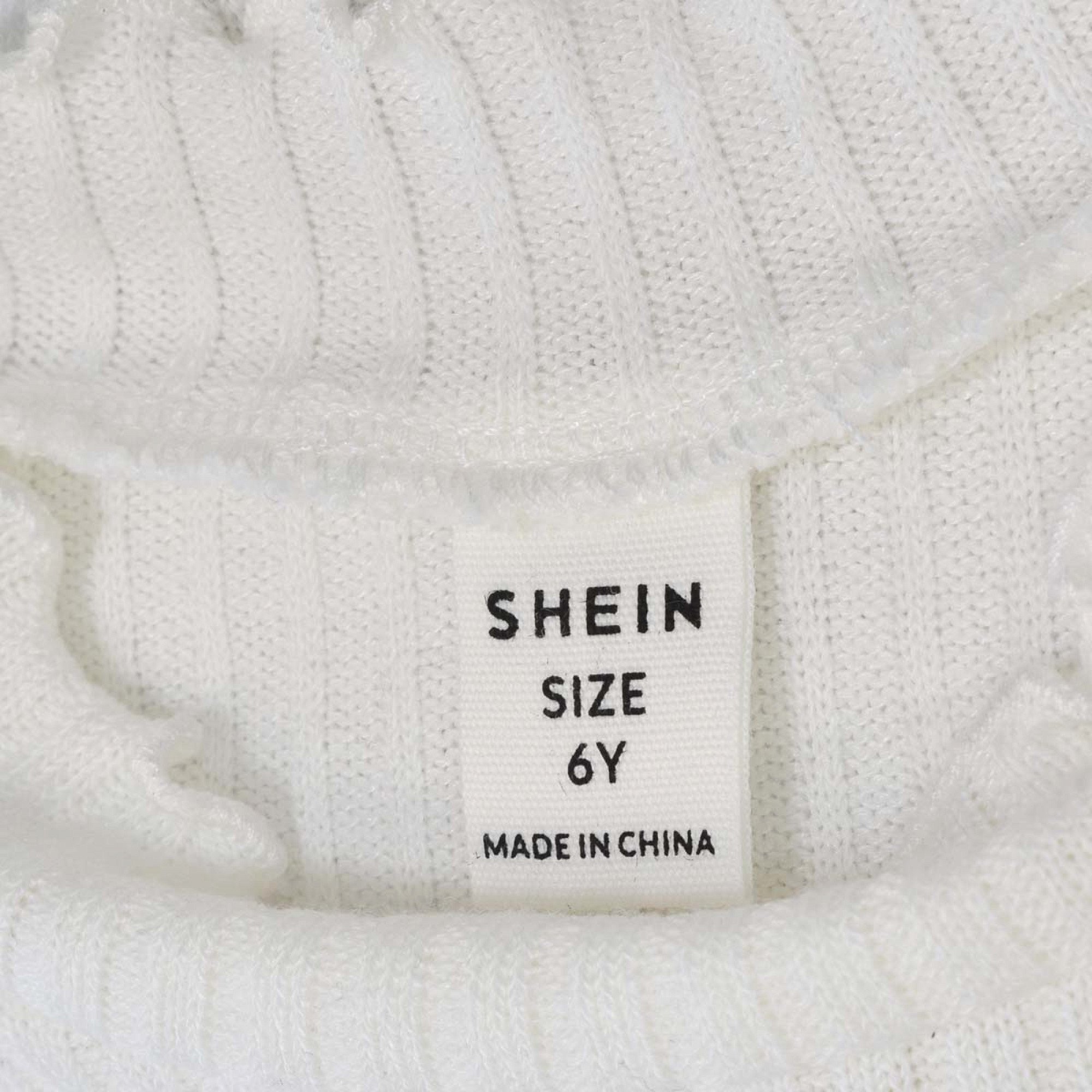 Bluză cu mâneci lungi fete, 116 (5-6 ani) Shein