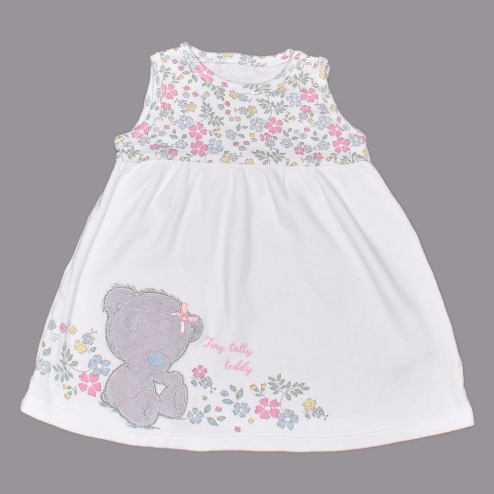 Rochie din bumbac copii, 68 (3-6 luni) Tiny Tatty Teddy