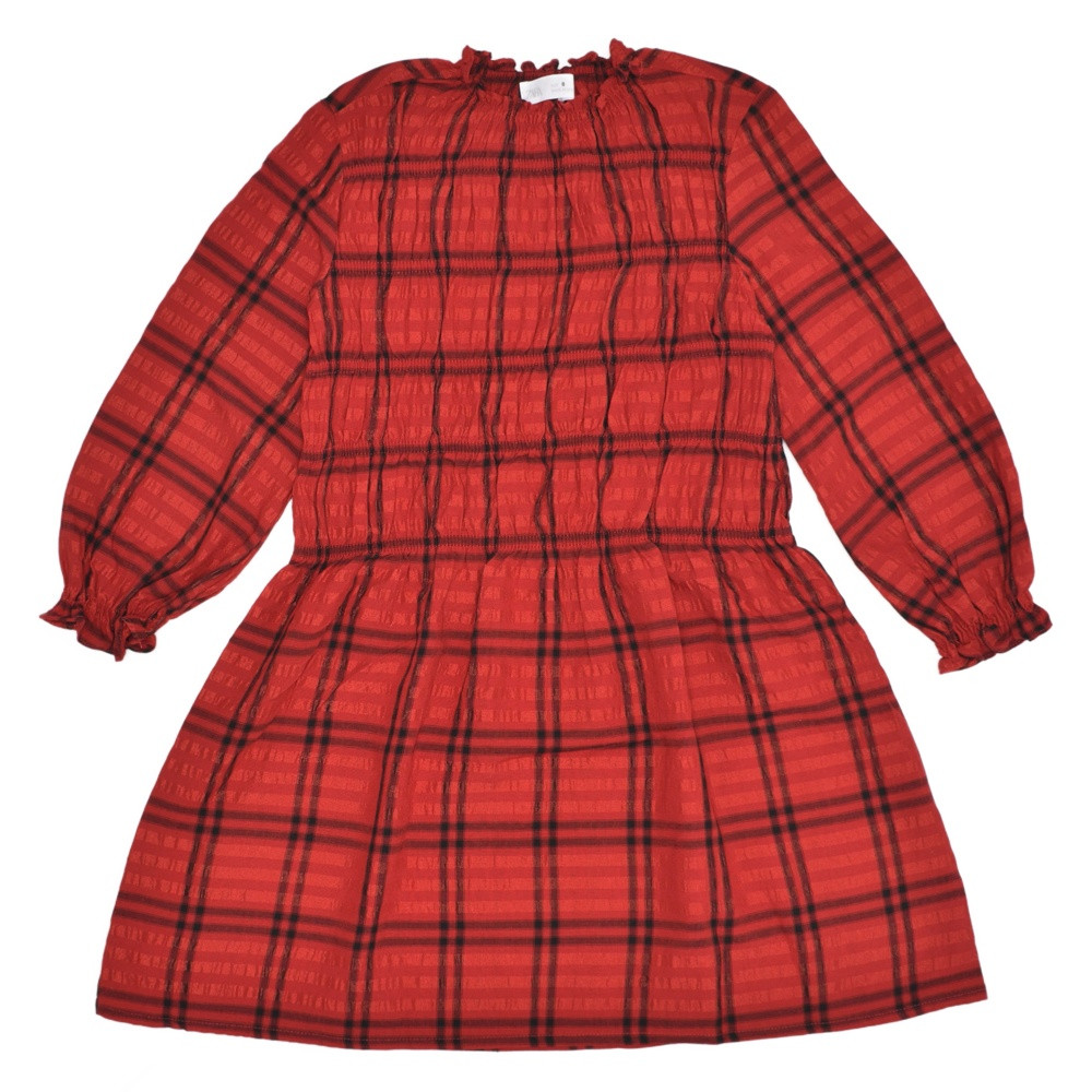 Rochie în carouri fete, 128 (7-8 ani) Zara